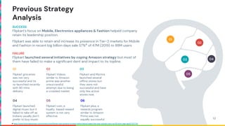 Flipkart Strategy Analysis and Recommendation | PDF