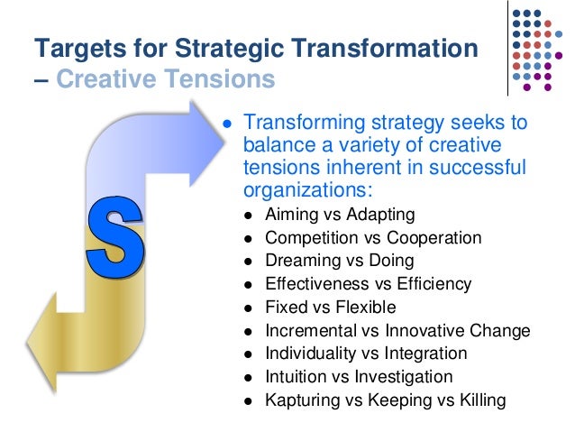 Strategy as Transformation