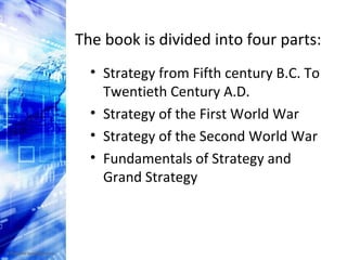 Strategy by liddell hart | PPT