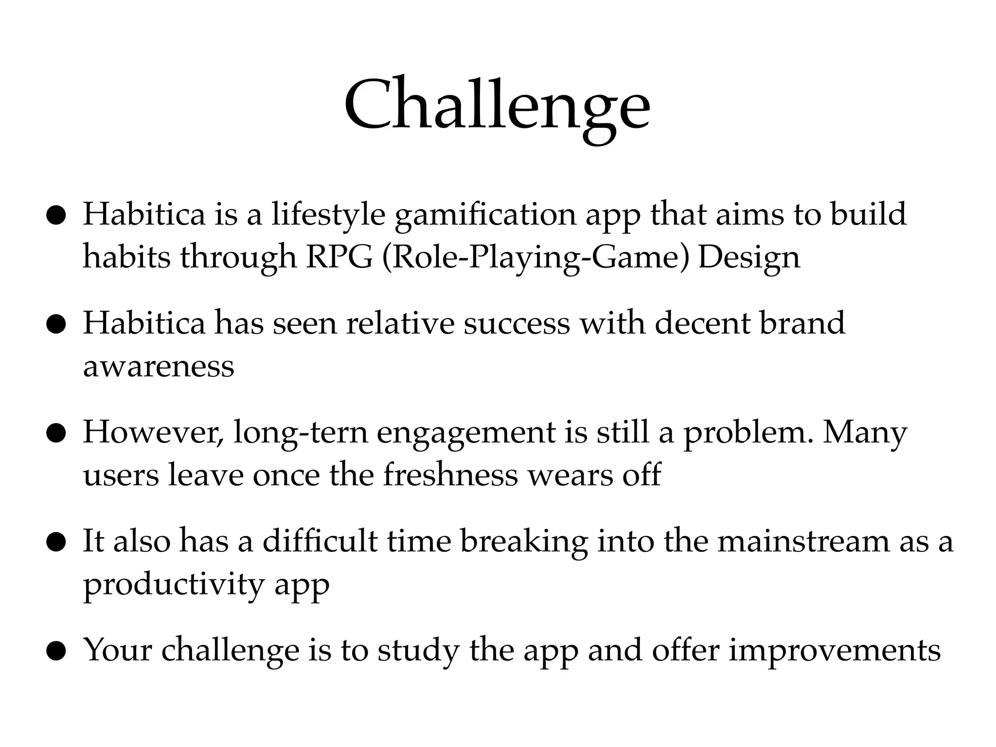 Octalysis Group Gamification Design Challenge (Feb 2017) | PDF ...