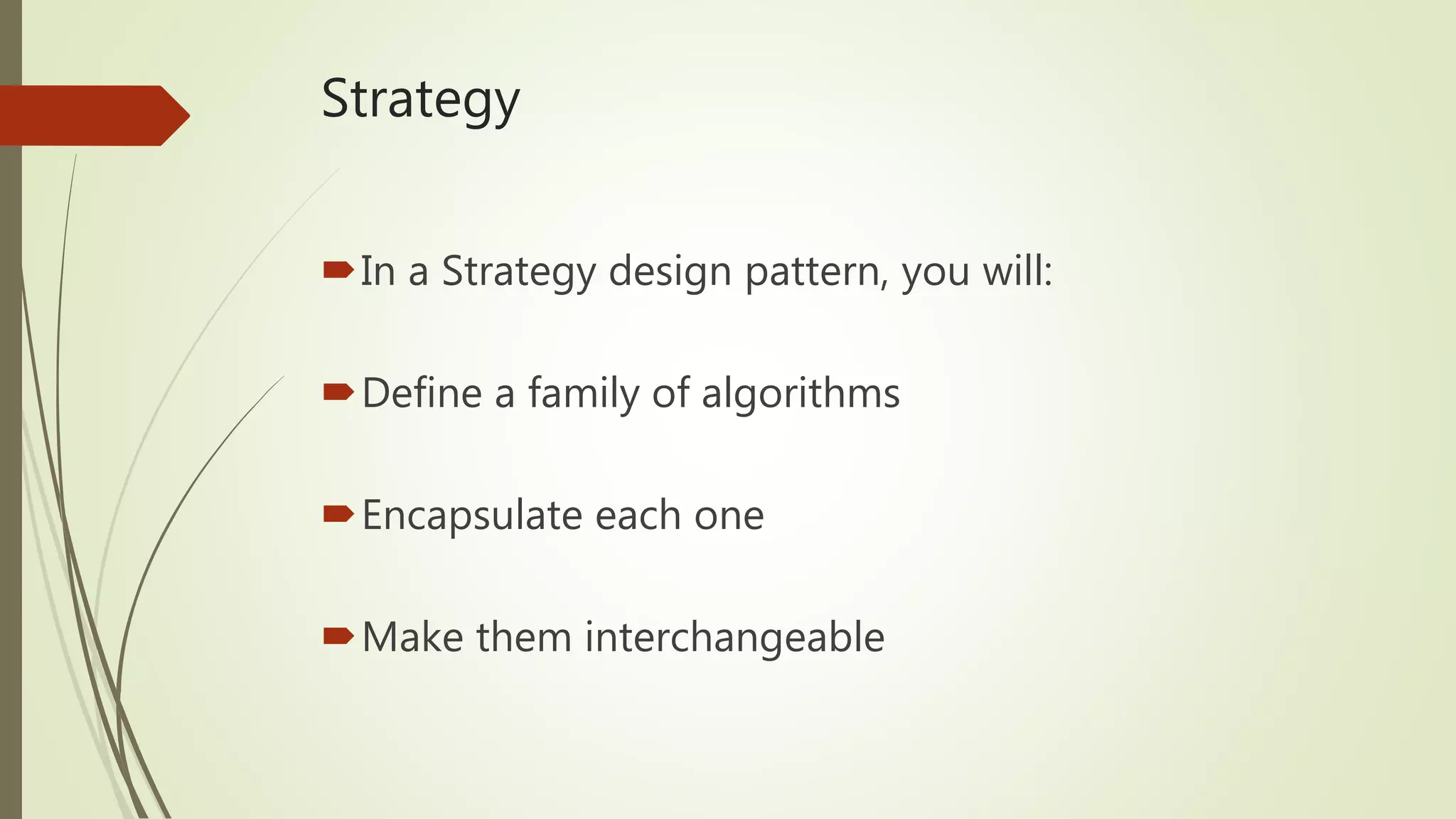 Strategy design pattern | PPTX