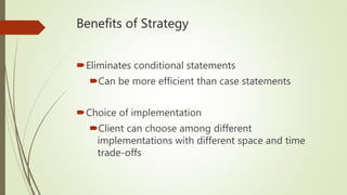 Strategy design pattern | PPTX