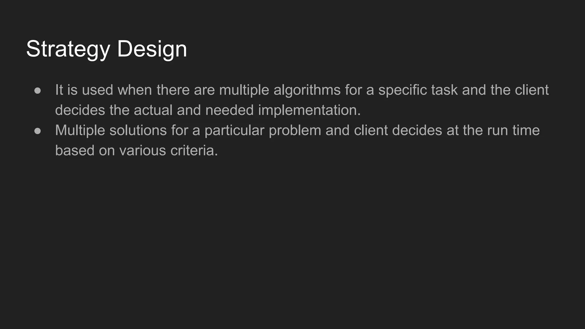 Strategy design pattern | PPT
