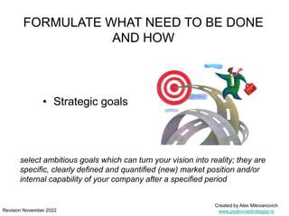 Strategy formulation and execution | PPTX