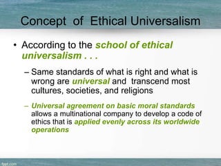 Strategy, ethics and social responsiblity | PPT