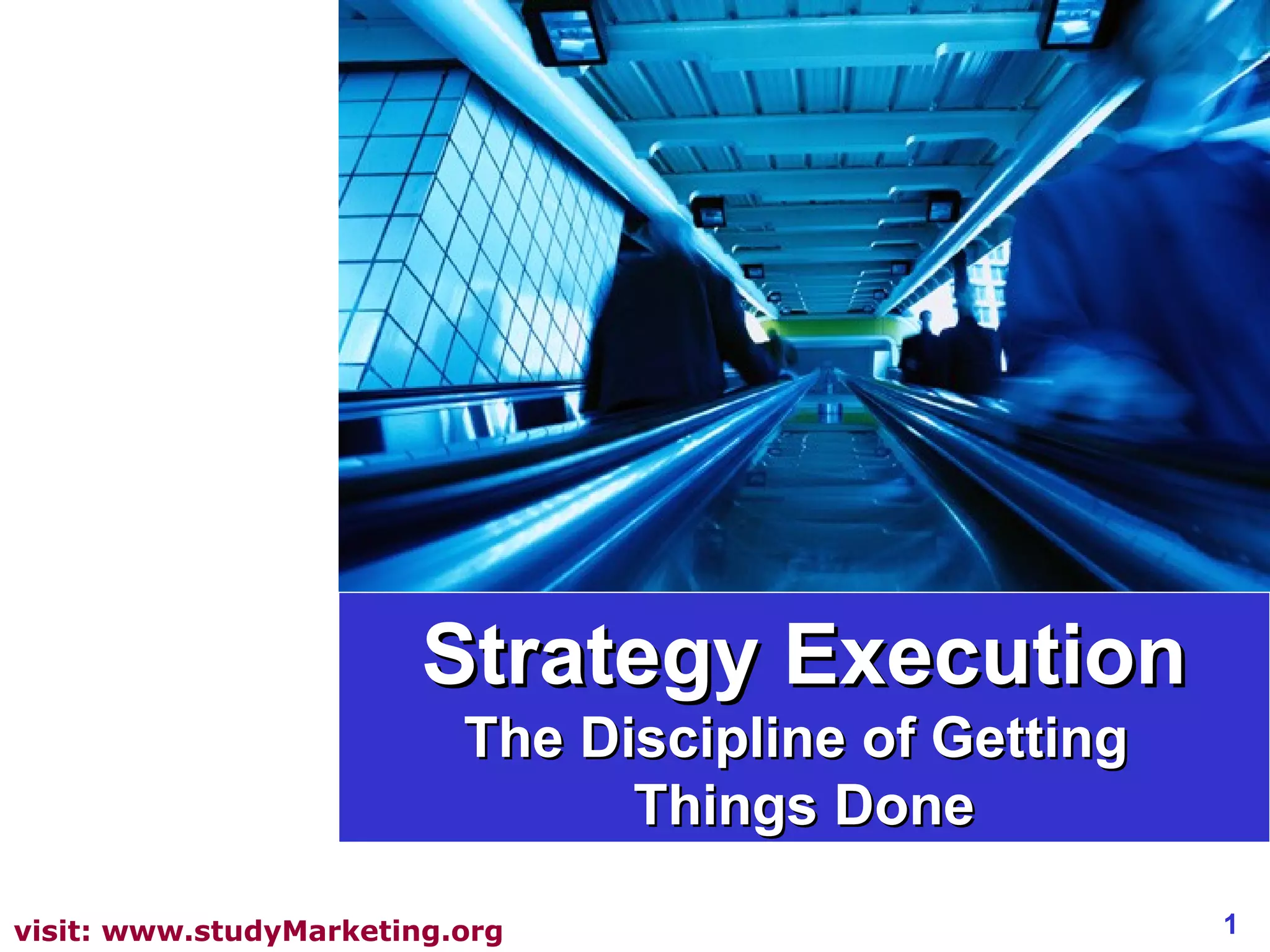 Strategy execution | PPT