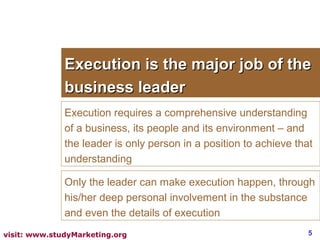 Strategy execution | PPT