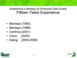 Strategy For Data Quality | PPT | Databases | Computer Software and Applications