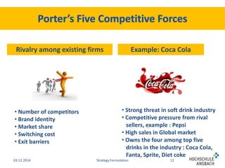 Strategy formulation | PPT