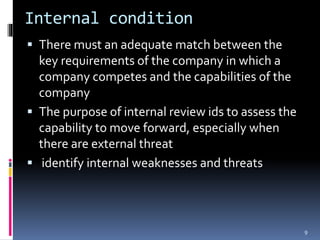 Strategy formulation | PPTX