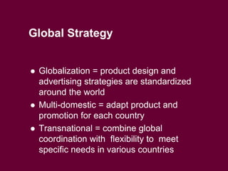 Strategy formulation and implementation | PPT