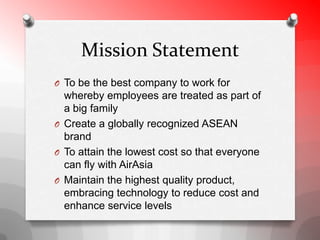Strategy formulation in air asia indonesia strategic management module ...