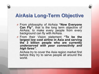 Strategy formulation in air asia indonesia strategic management module ...