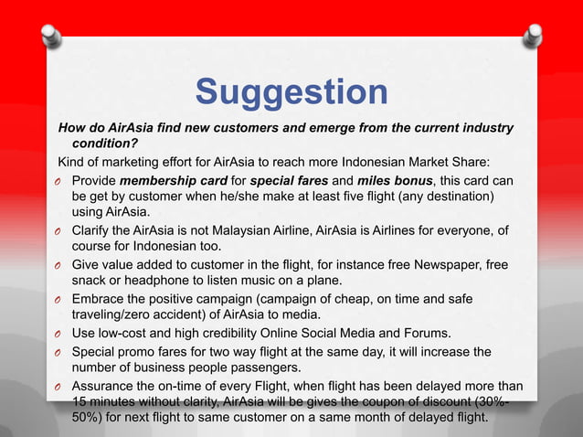 Strategy formulation in air asia indonesia strategic management module ...