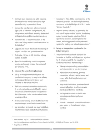 India at 75: Strategy for New India- Niti Aayog | PDF