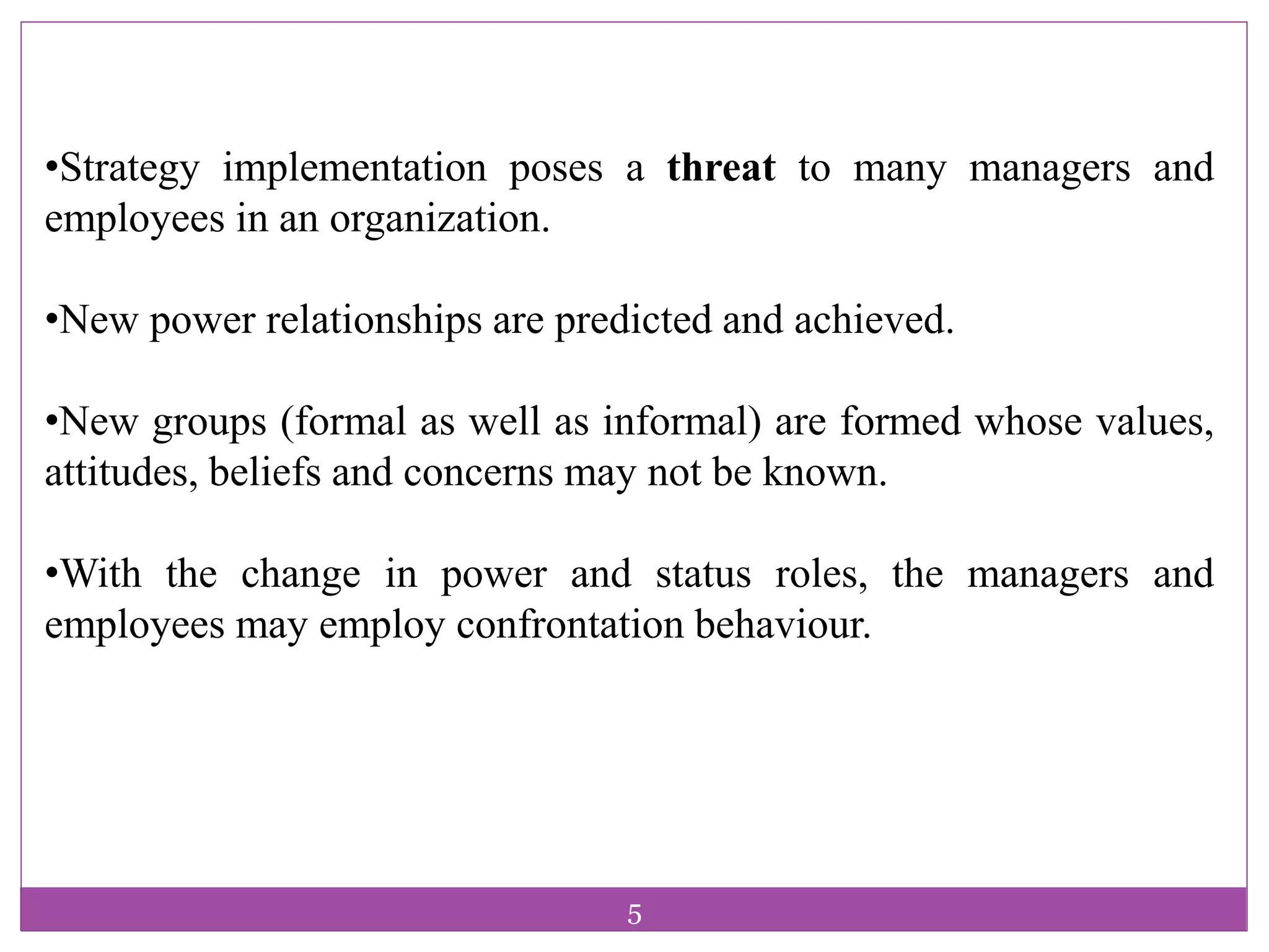 Strategy implementation | PPTX