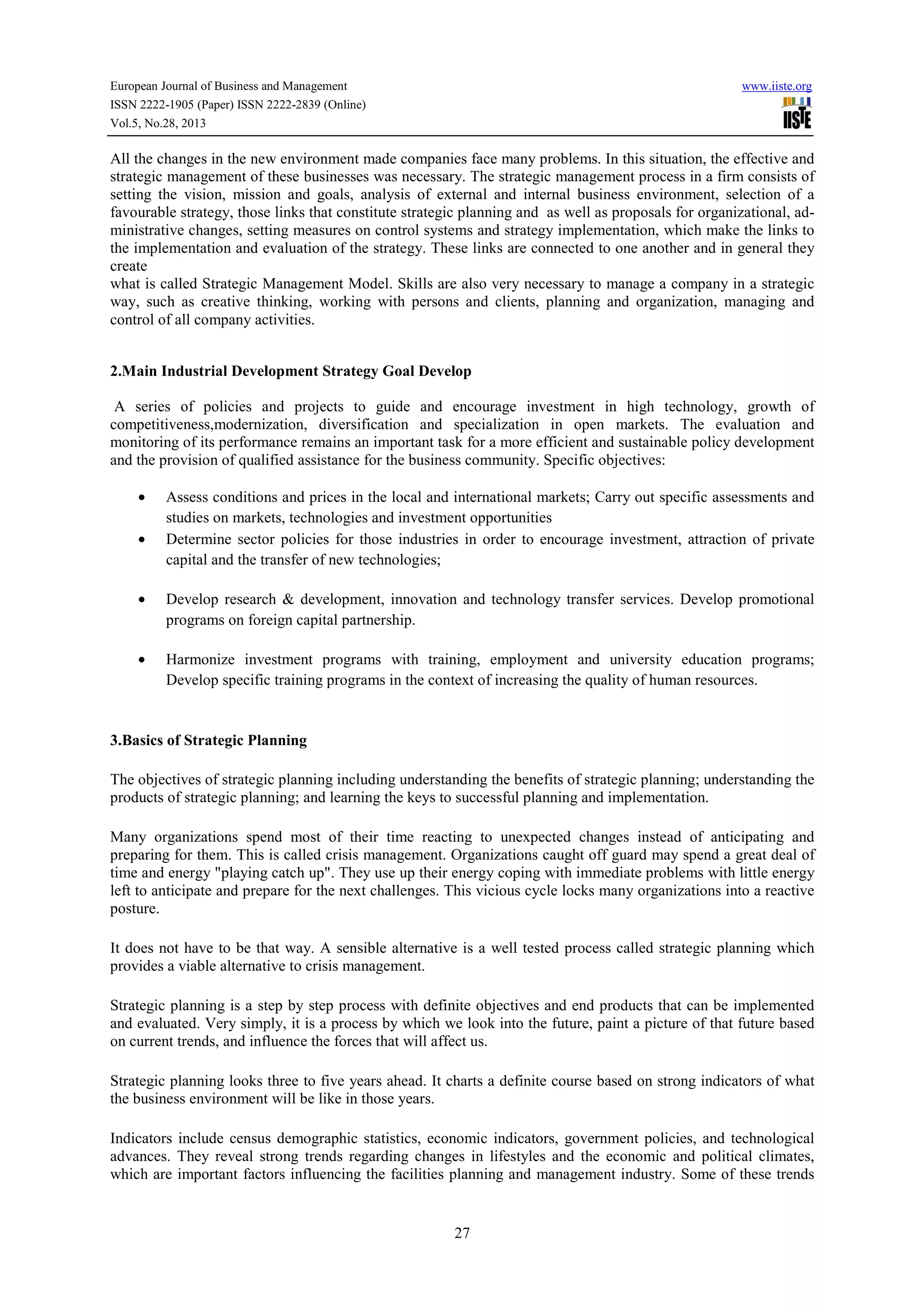 Strategy implementation challenges in albanian organizations | PDF