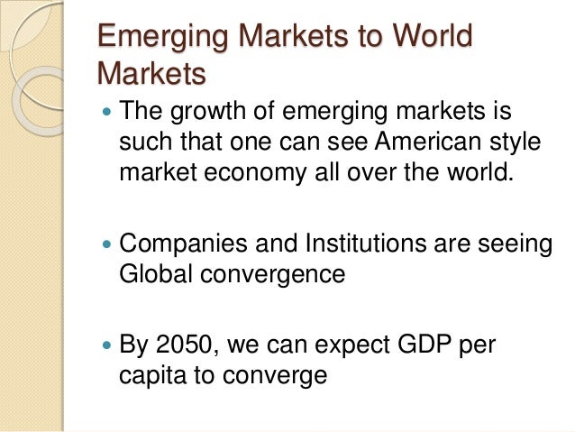 Strategy in emerging markets