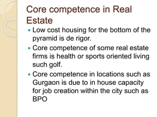 Strategy in real estate 2020 | PPTX