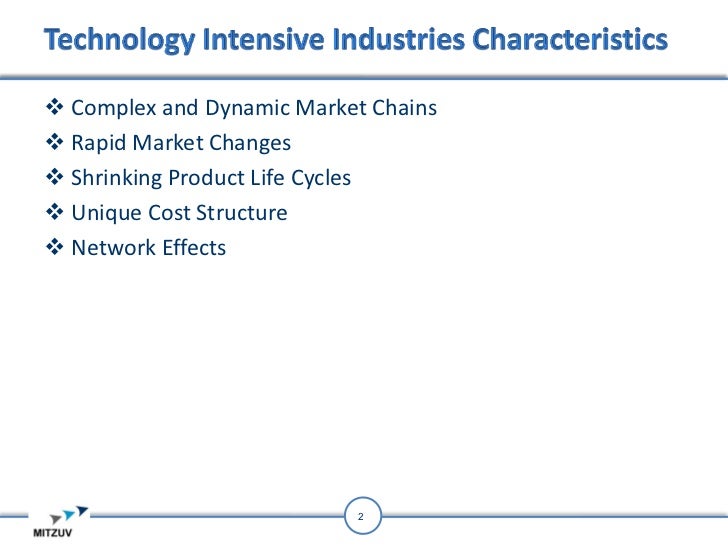 Strategy in technology intensive companies