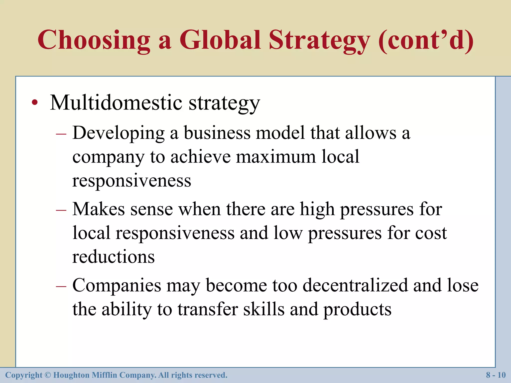 Strategy in the Global Environment.ppt