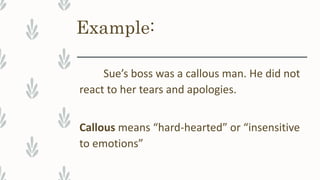 Strategy in unlocking unfamiliar words | PPTX