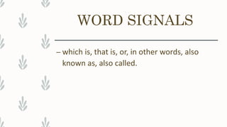 Strategy in unlocking unfamiliar words | PPTX