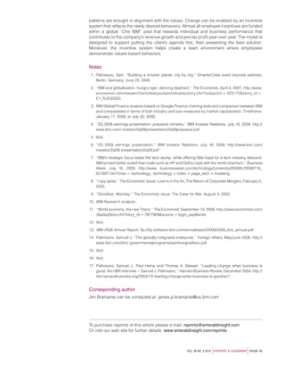 Strategy & Leadership Vol 38, Issue 3 Ibm Transformation | PDF