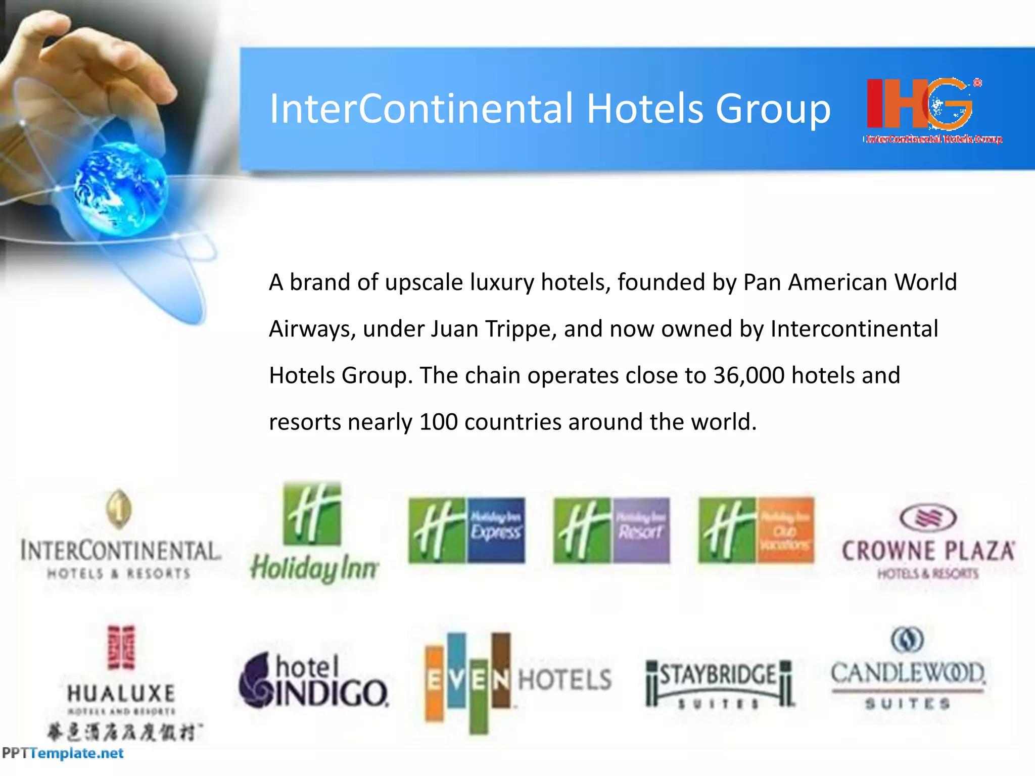 Strategy management case study ihg group | PPTX