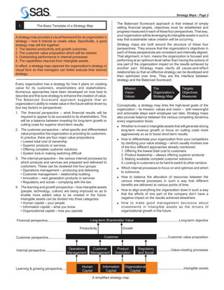 Strategy Mapping | PDF