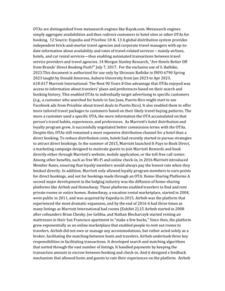 strategy model analysis for Ecosystem Analysis case study for Marriott.pdf