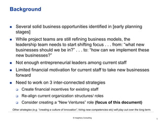 Strategy & new ventures | PDF