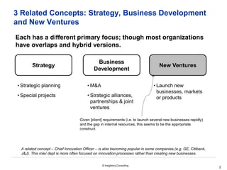 Strategy & new ventures | PDF