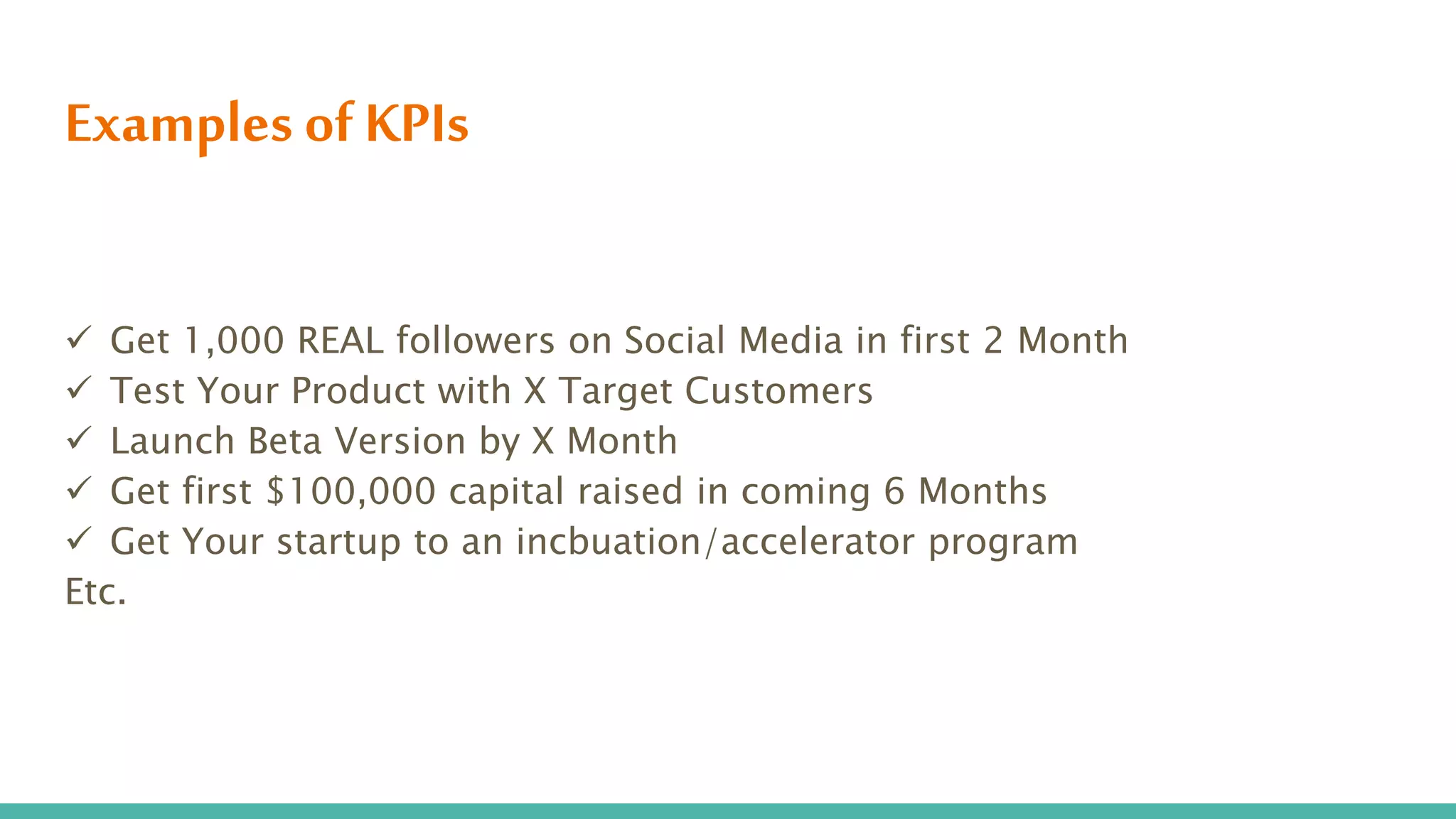 How To Set KPIs for Startups? | PPTX