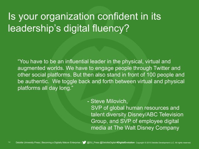 Strategy Not Technology Drives Digital Transformation