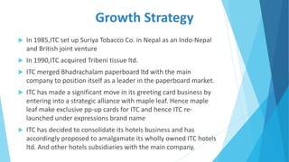 ITC business history | PPTX | Illegal Drugs, Tobacco, eCigarettes ...