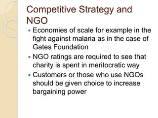 Strategy of the NGO | PPTX