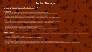 Strategy Roles and Titles | PPT