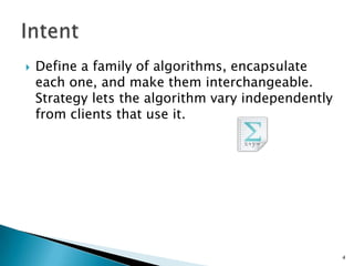 Strategy Pattern | PPTX