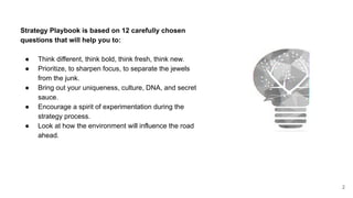 Strategy Playbook | PPT