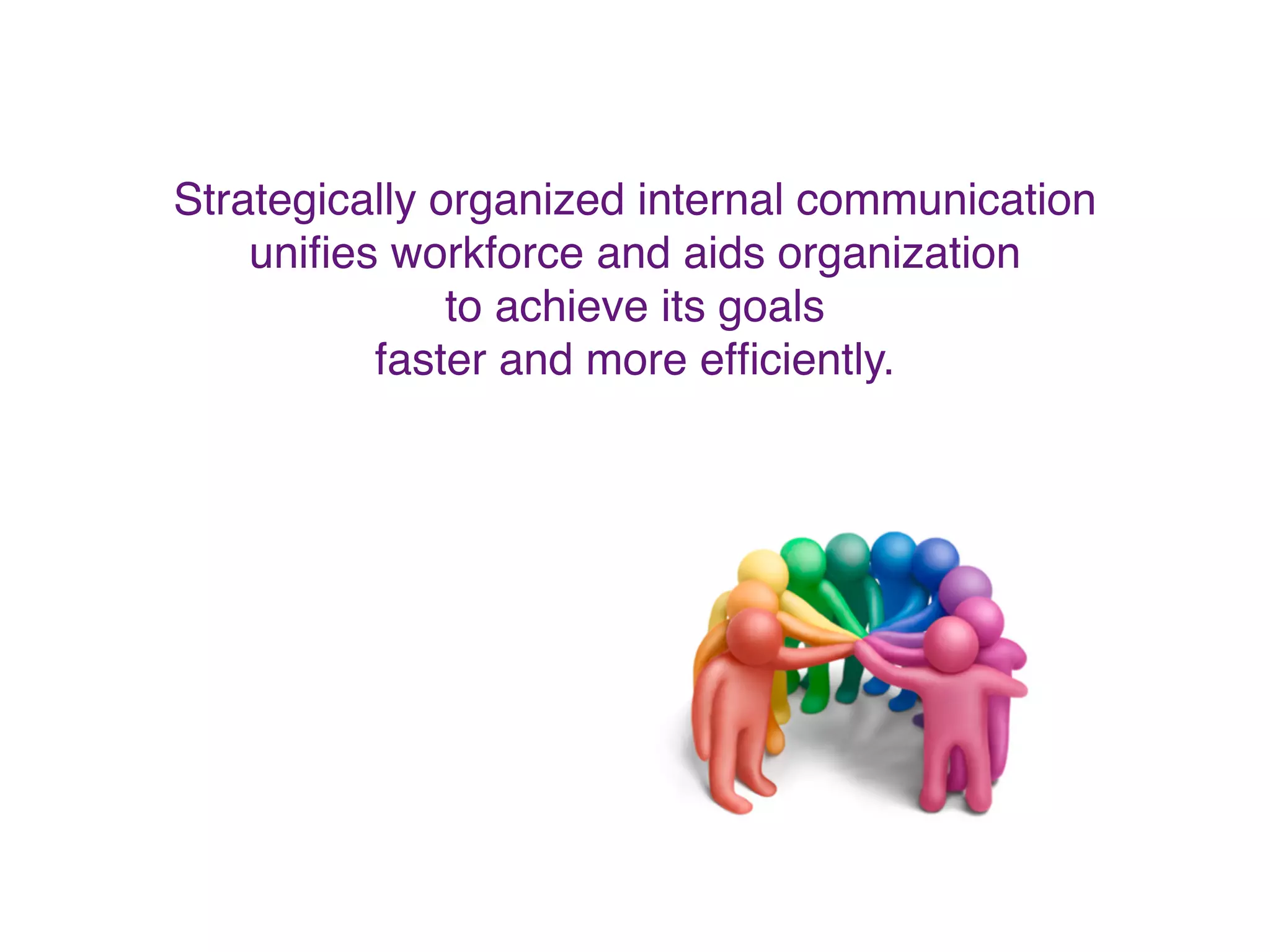 Strategically organised communication: why, what and how | PPT