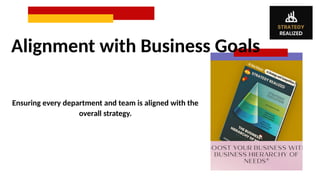 Strategy Realized Level 1 Business Hierarchy | PPT