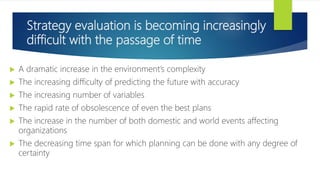 Strategy review, evaluation, and control | PPTX
