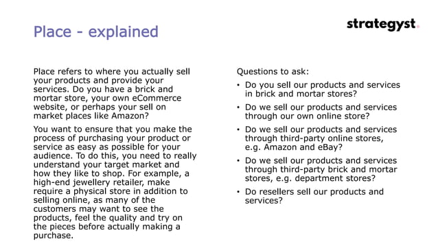 7 Ps extended marketing mix - Strategyst | PPTX | Business ...