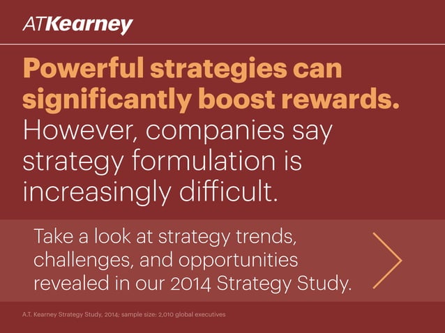 Strategy Study 2014 | A.T. Kearney | PDF | Business Administration | Business