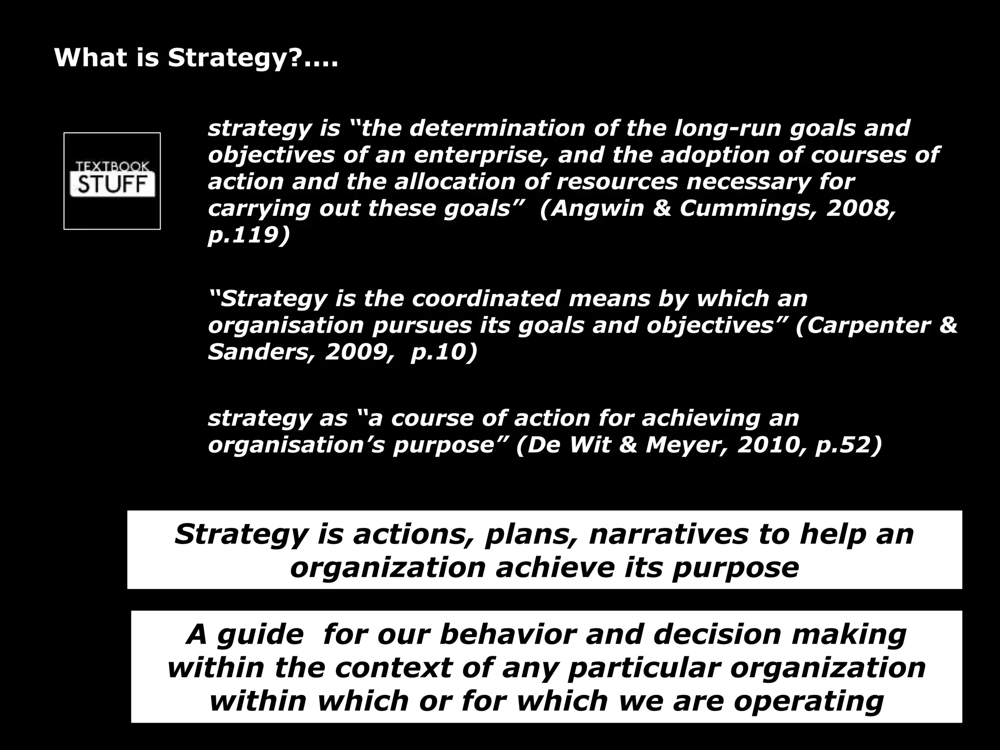 How to do strategy and sustainability | PPT