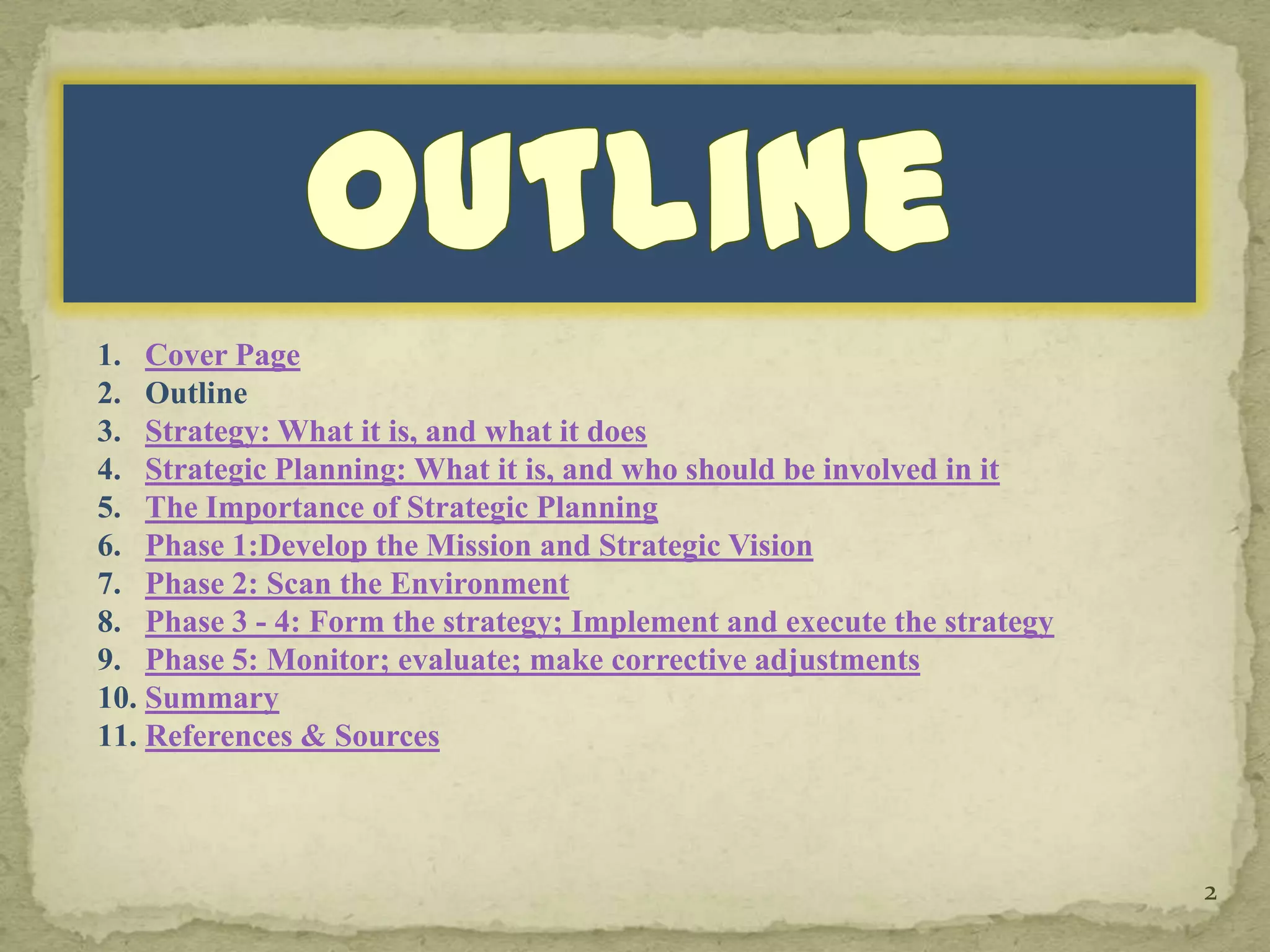 What is Strategic Planning, and Why is it Important? | PPTX