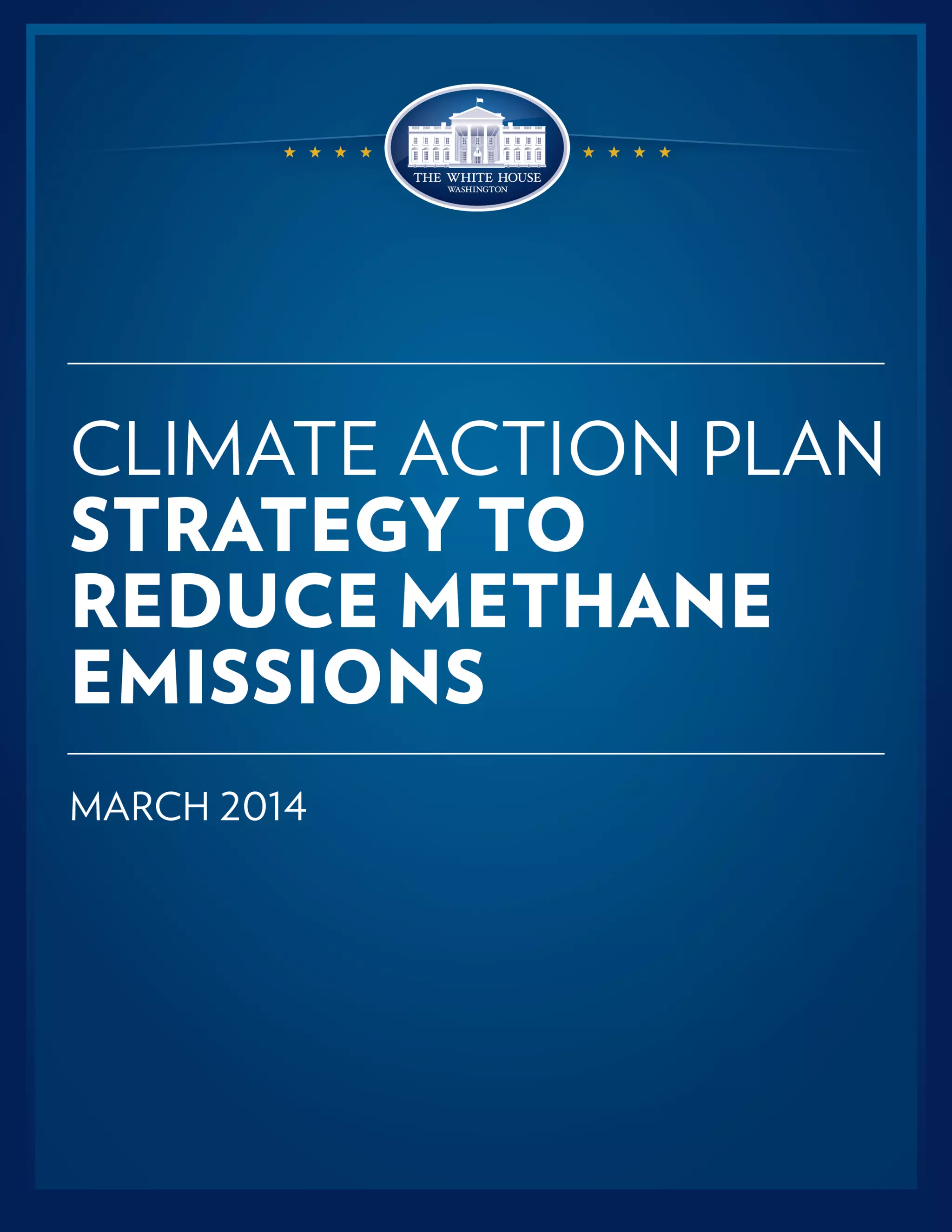 Strategy to Reduce Methane Emissions | PDF