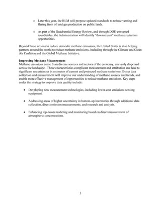Strategy to Reduce Methane Emissions | PDF