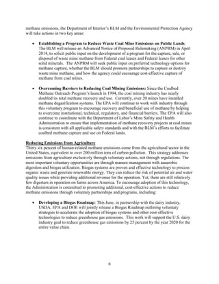 Strategy to Reduce Methane Emissions | PDF